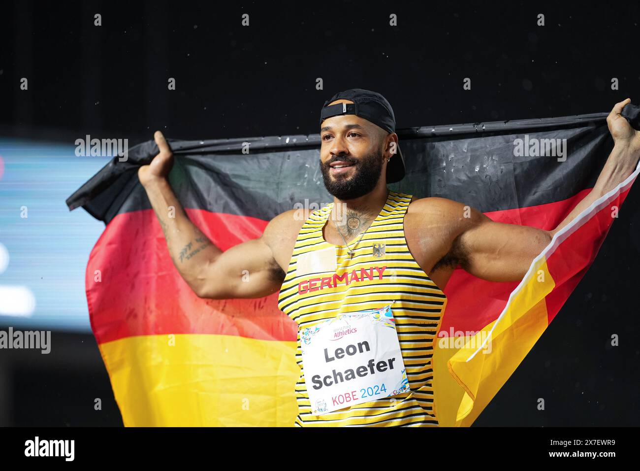 Hyogo, Japan. 19th May, 2024. Leon SCHAEFER (GER) Athletics : Kobe 2024 ...