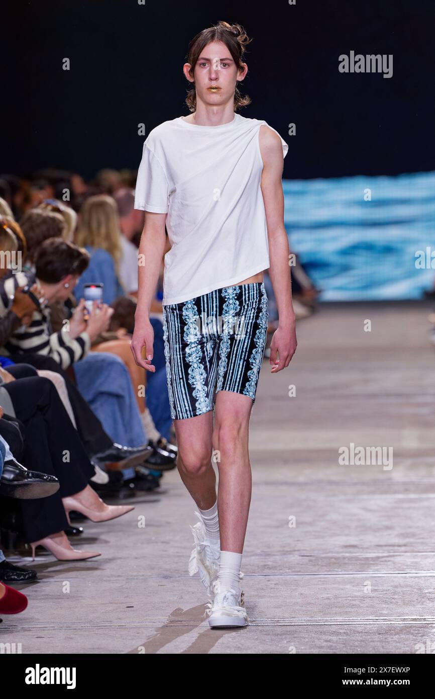 A model walks the runway during the ALIX HIGGINS show during Australian ...