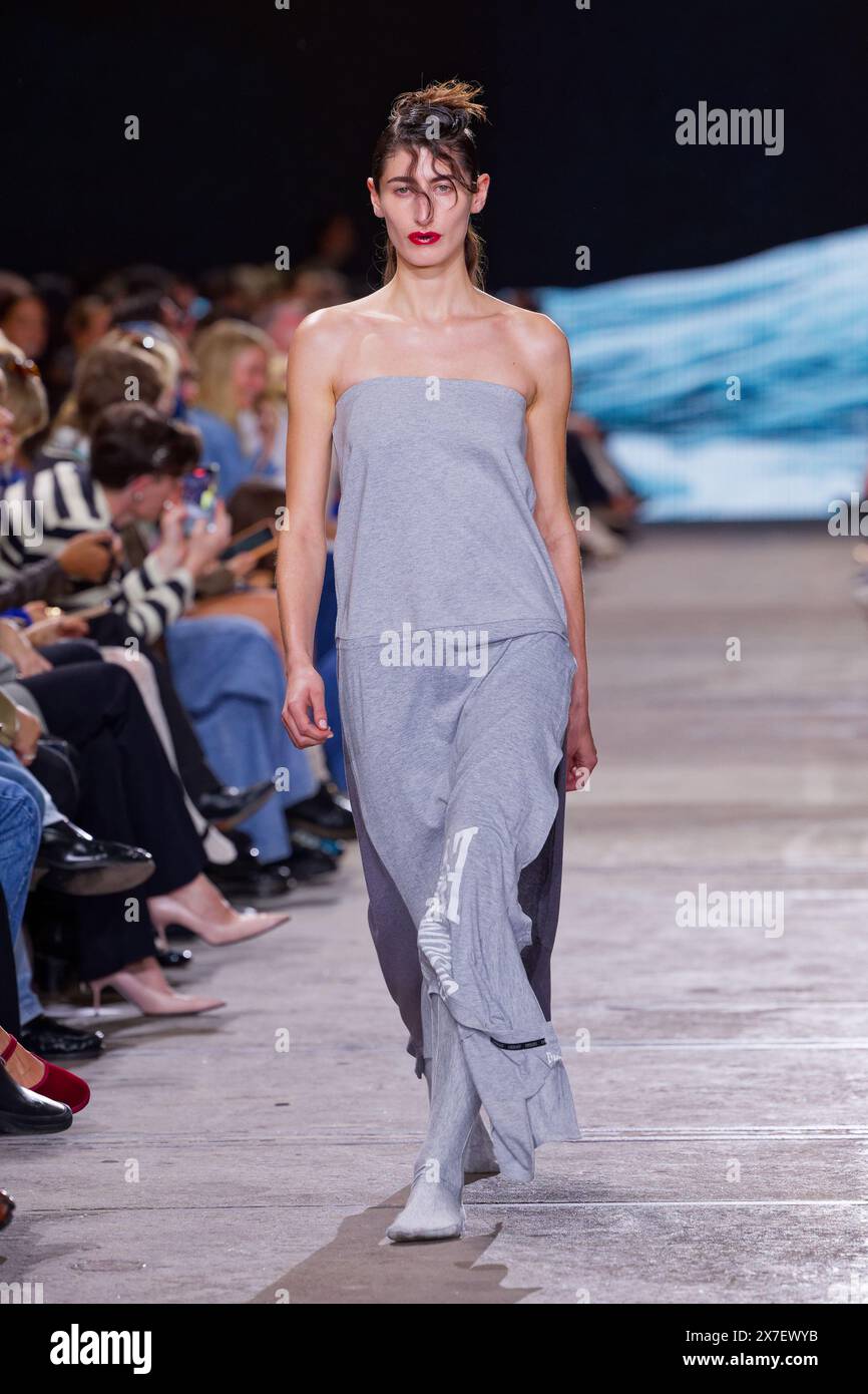 A model walks the runway during the ALIX HIGGINS show during Australian ...