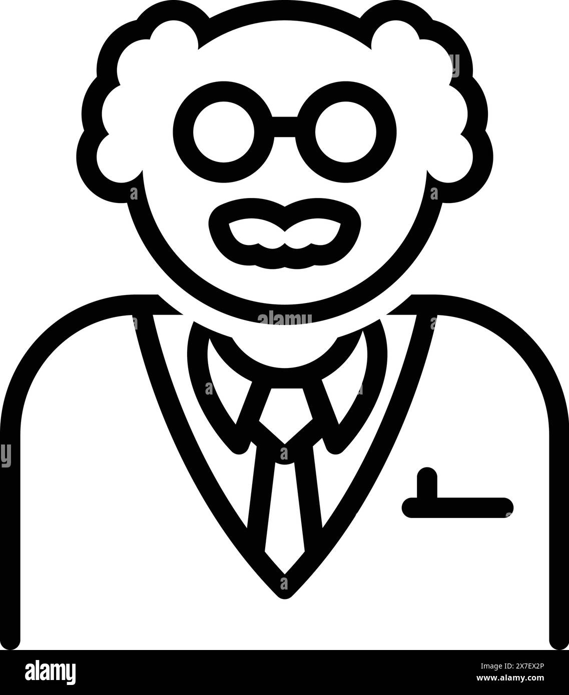 Icon for scientist,erudite Stock Vector Image & Art - Alamy