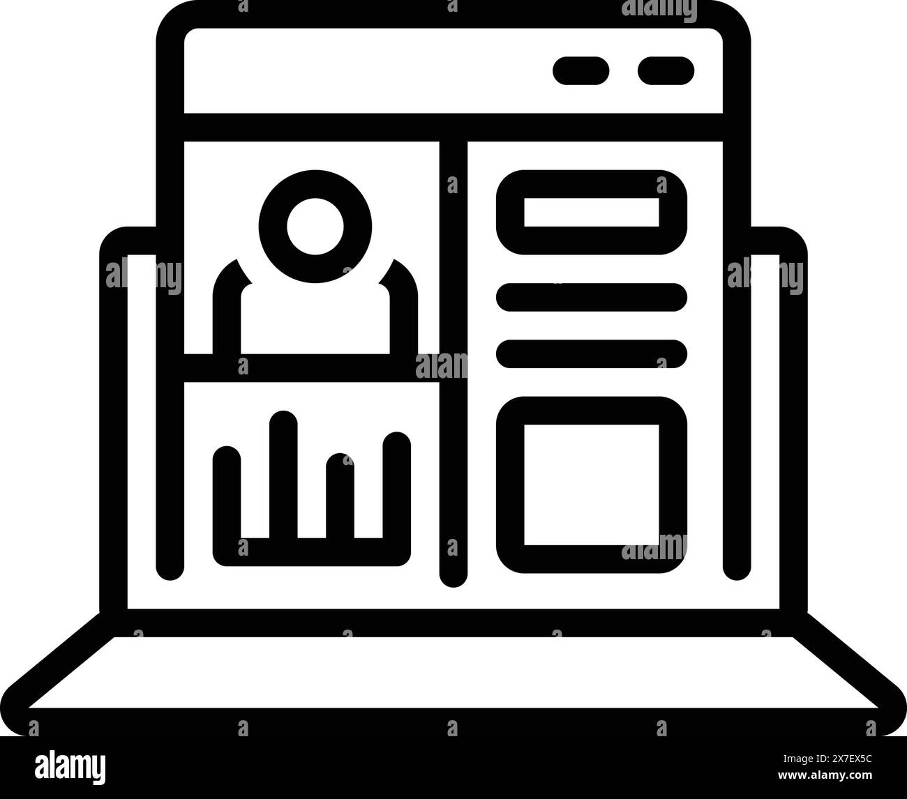 Icon for admin panel,admin,panel Stock Vector Image & Art - Alamy