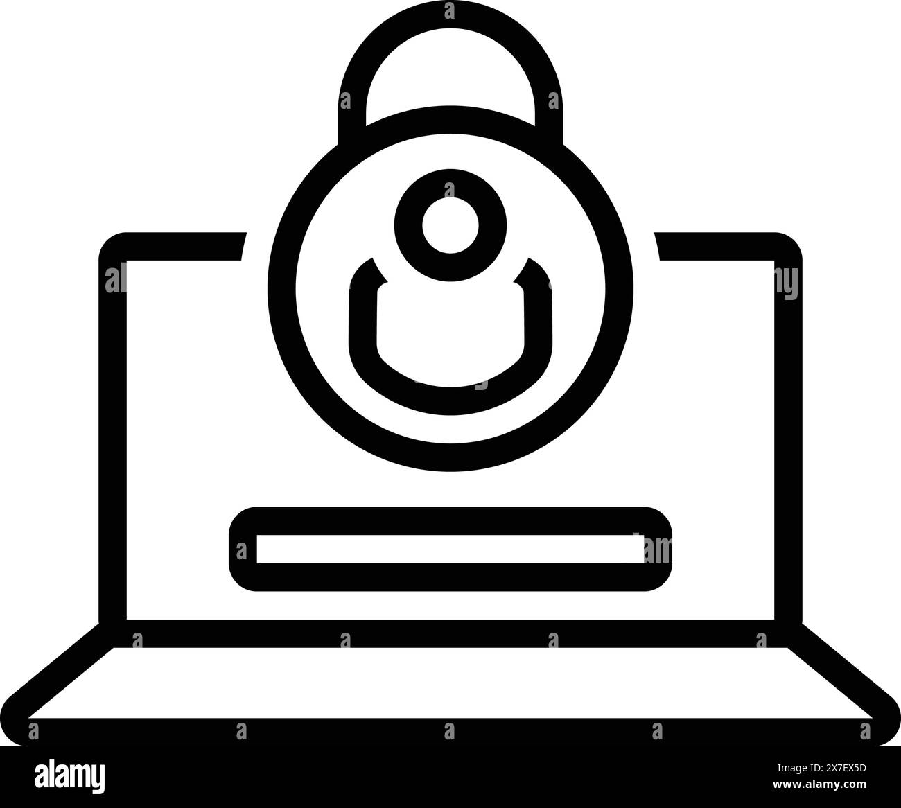 Icon for secure login,secure,login Stock Vector Image & Art - Alamy