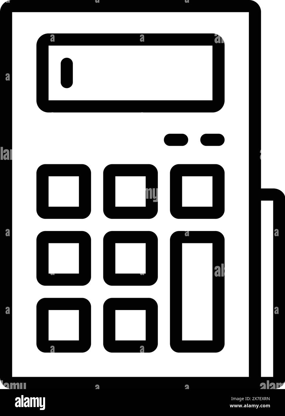 Icon for calculator,accounting Stock Vector Image & Art - Alamy