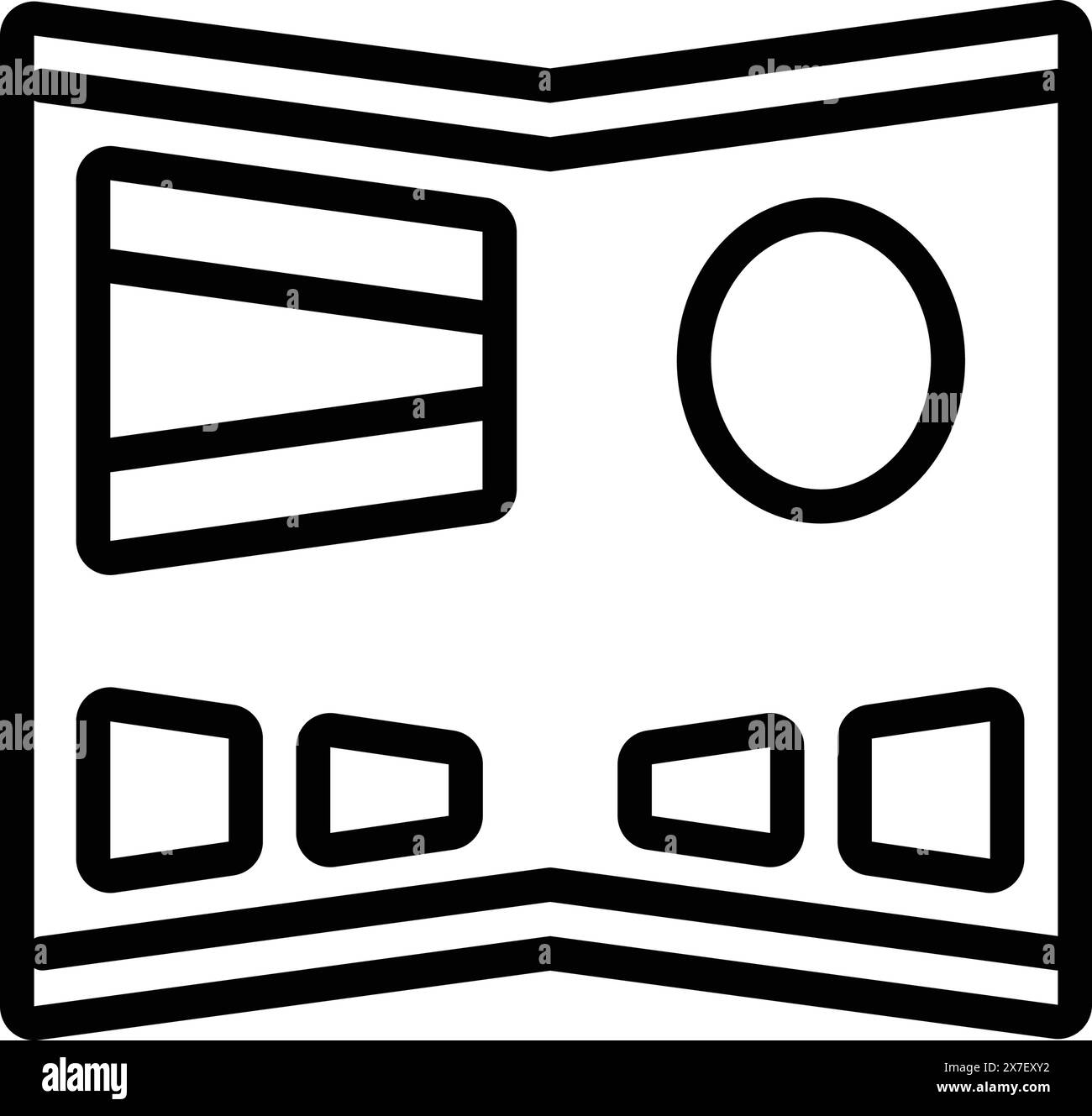 Icon for flexible display,resilient,pliable Stock Vector Image & Art ...