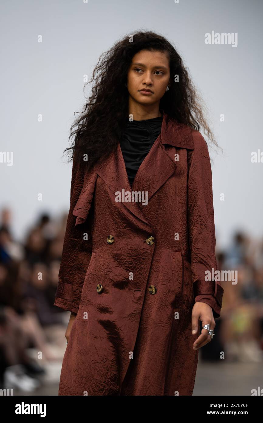 A model walks the runway during the THIRD FORM show during Australian ...