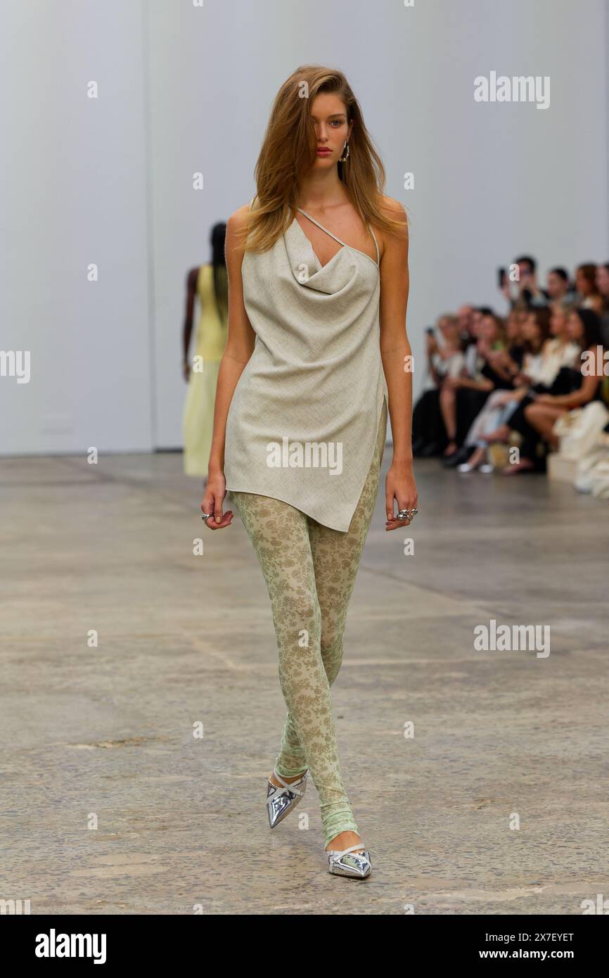 A model walks the runway during the THIRD FORM show during Australian ...