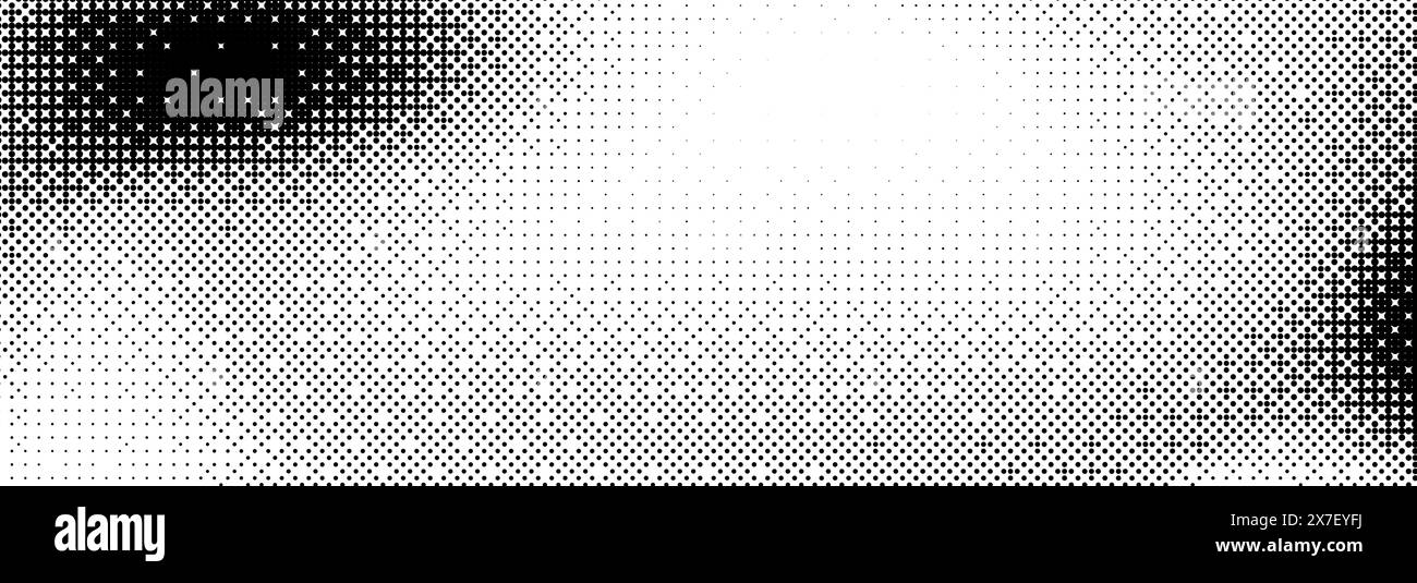 Pixelated bitmap grunge gradient texture. Black and white dither ...