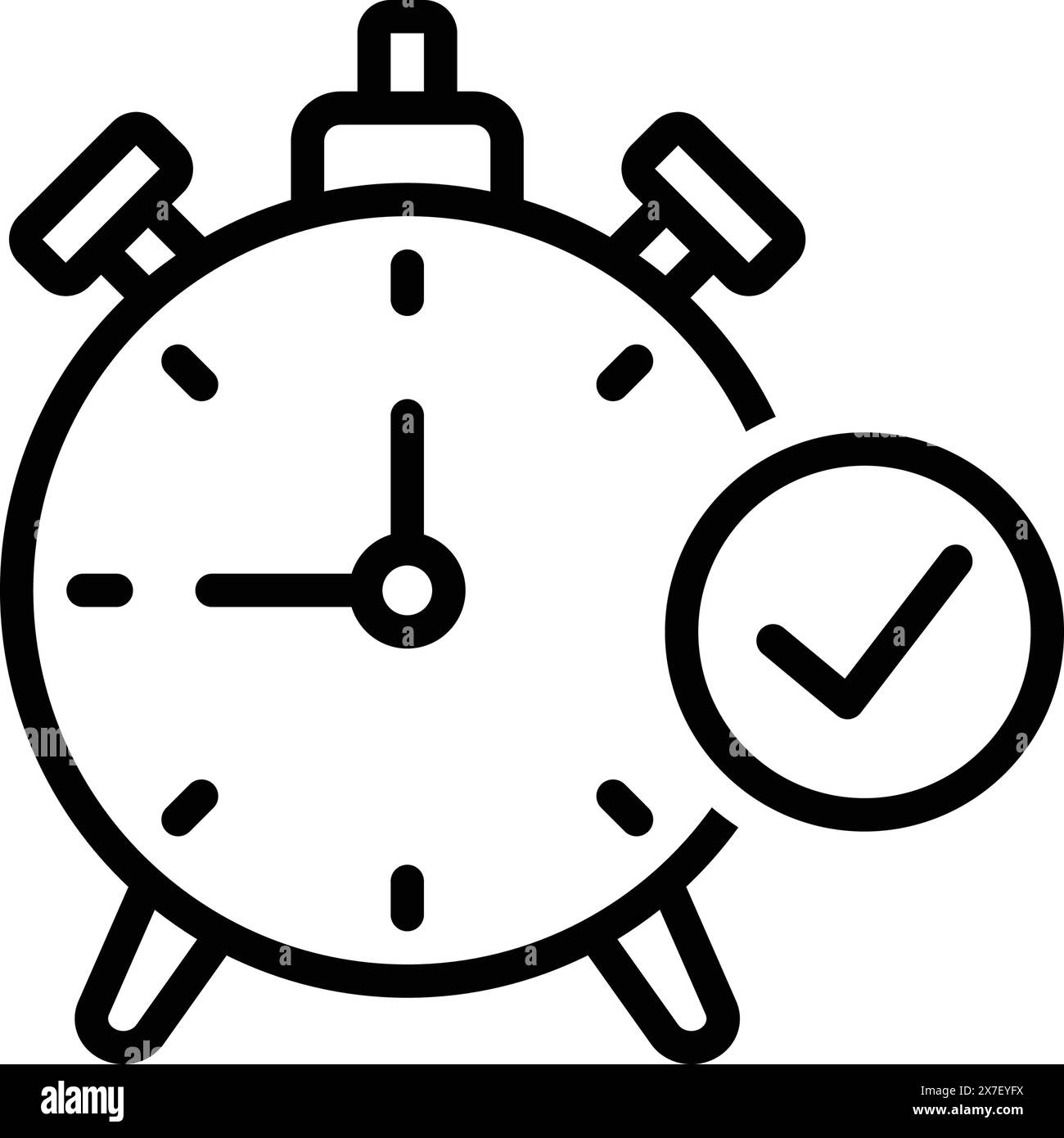 Time check Stock Vector Images - Alamy