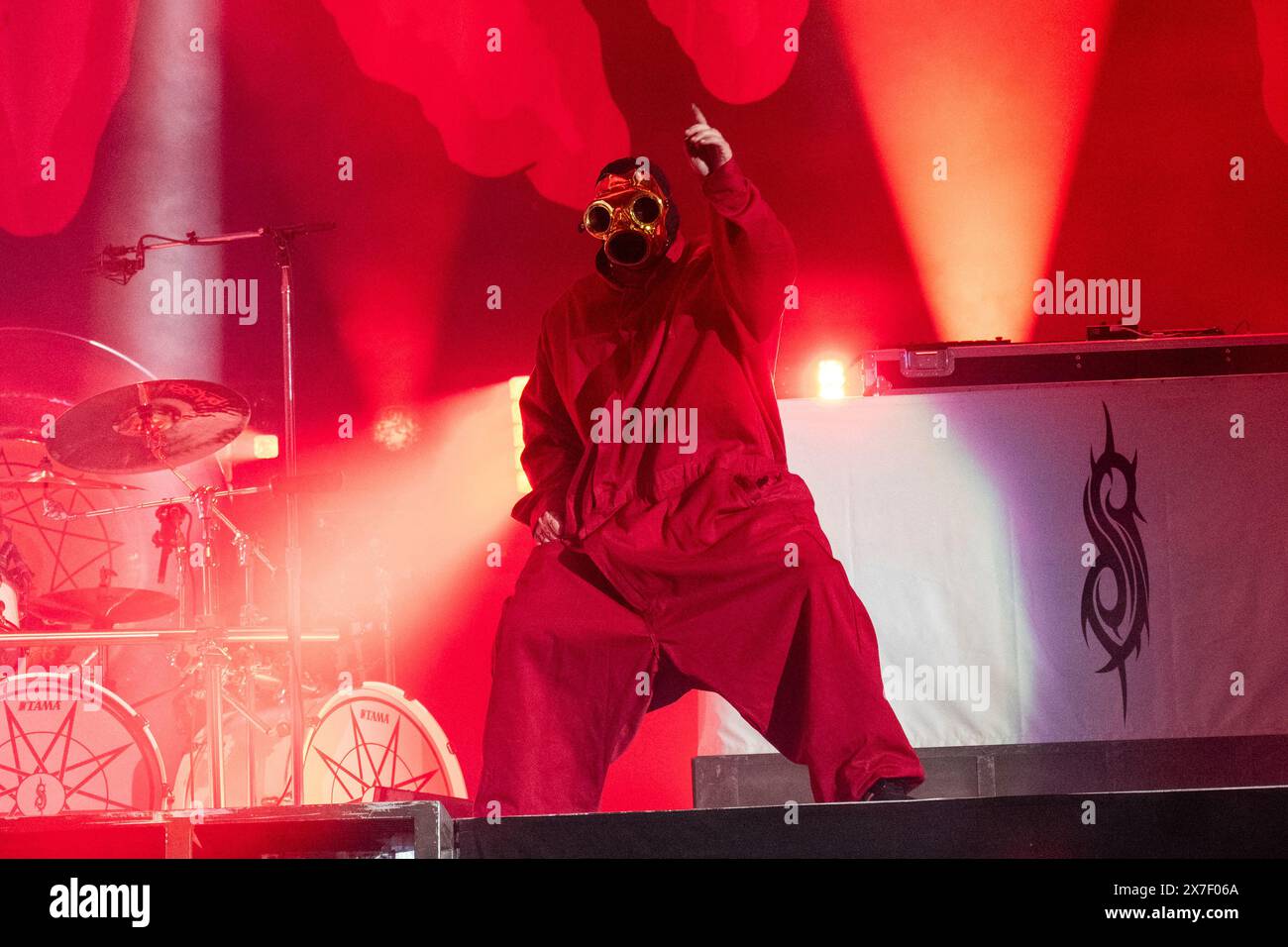 Sid Wilson of Slipknot performs during Sonic Temple Art and Music ...