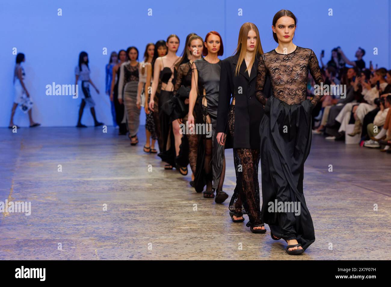 Models walk the runway during the KARLA SPETIC show during Australian ...