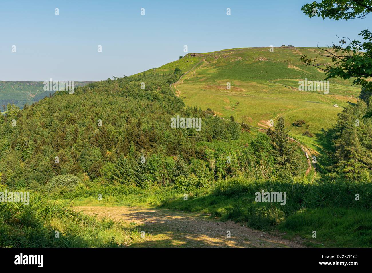 Landscape near Great Broughton, North Yorkshire, England, UK Stock ...
