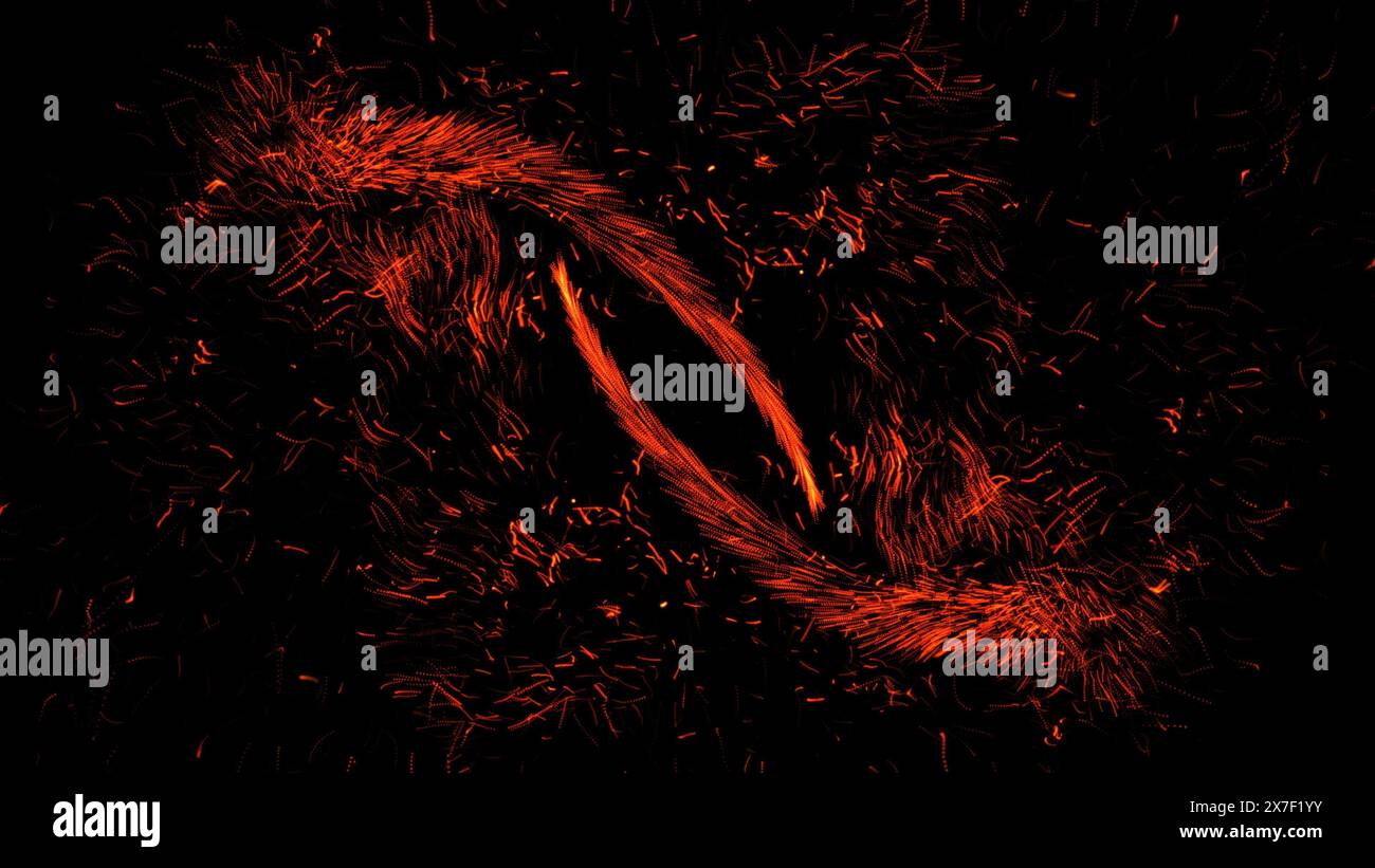 Fire sparks background, Embers, beautiful shimmering fireworks ...