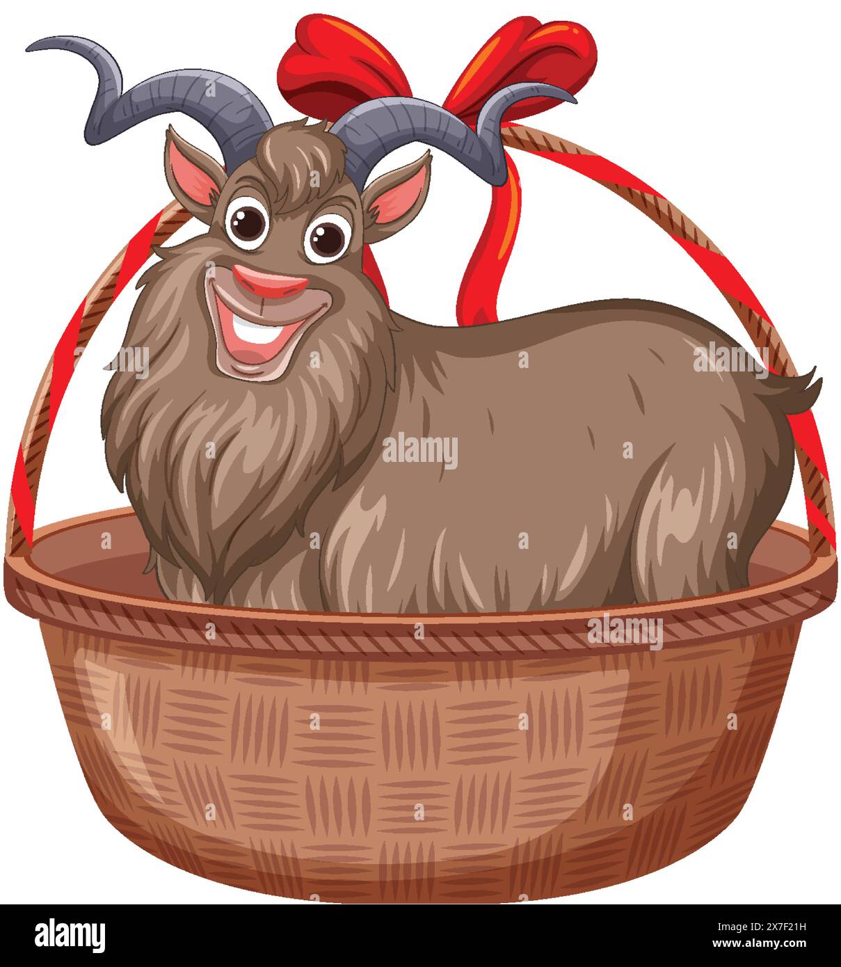 Horns tied Stock Vector Images - Alamy