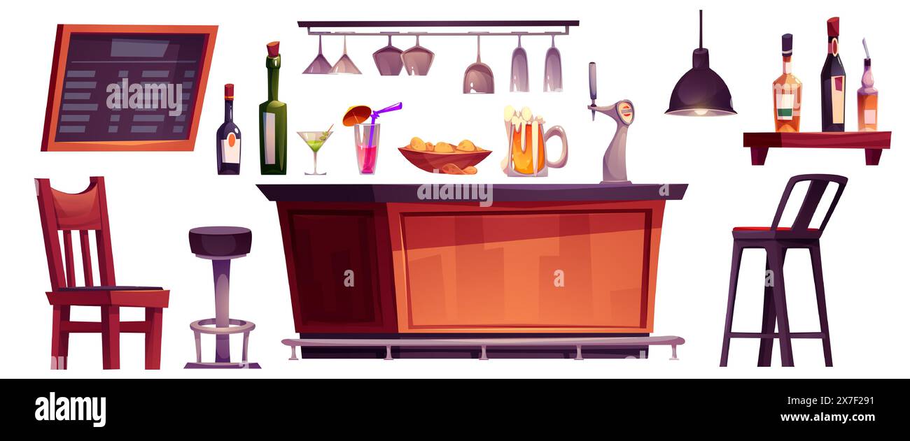 Pump restaurant Stock Vector Images - Alamy