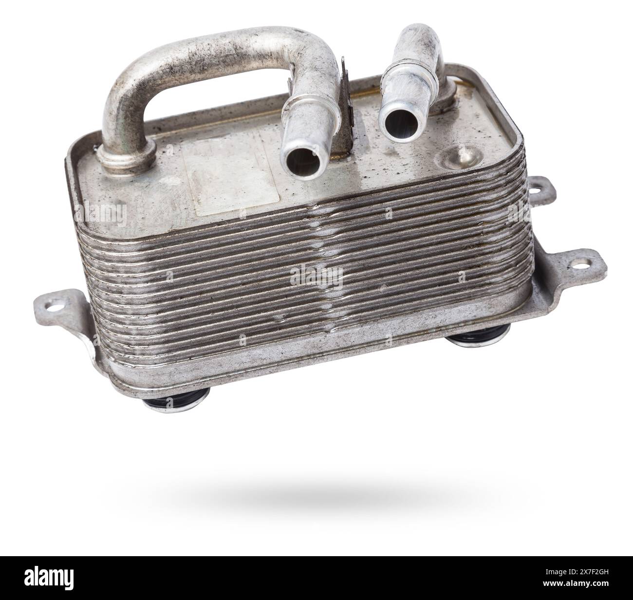 The cooling radiator of gear box is a metal heat exchanger inside ...