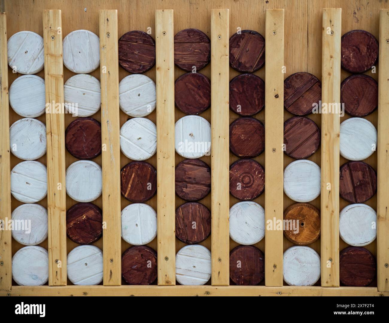 Wooden game Connect Four (known as Connect 4, Four Up, Plot Four ...