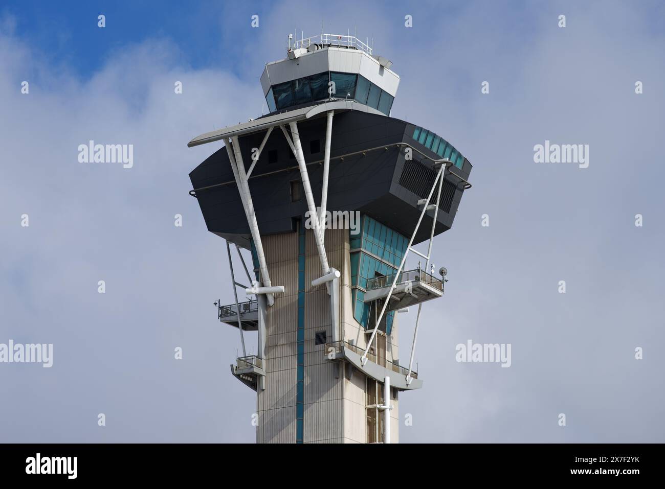 Air traffic control tower, Los Angeles International Airport, LAX Stock ...