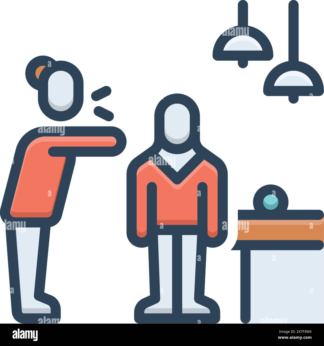 Icon for offensive, chide Stock Vector Image & Art - Alamy