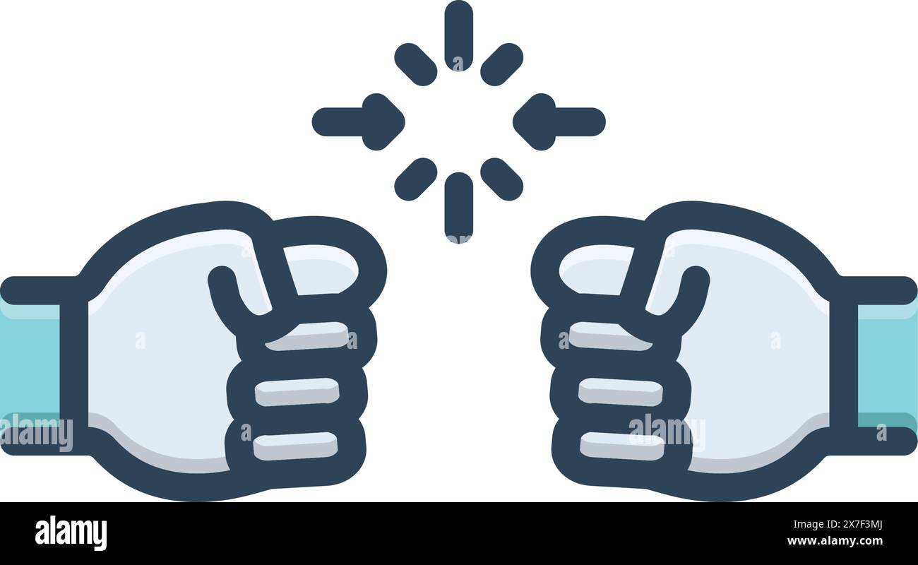 Icon for conflict resolution, conflict Stock Vector Image & Art - Alamy