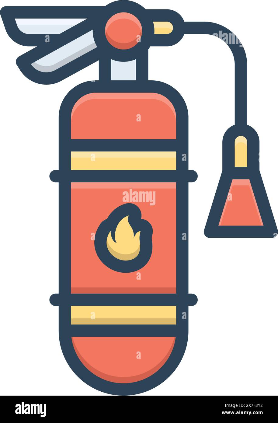 Carbon dioxide fire extinguisher Cut Out Stock Images & Pictures - Alamy