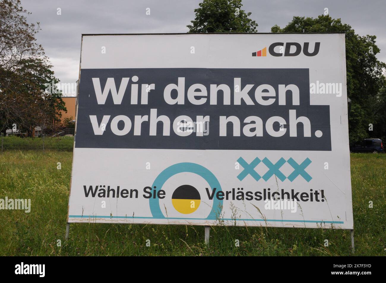 Dresden/Deutscheland/Germany/17-18 MAY 2024/ Billbords and posters of ...