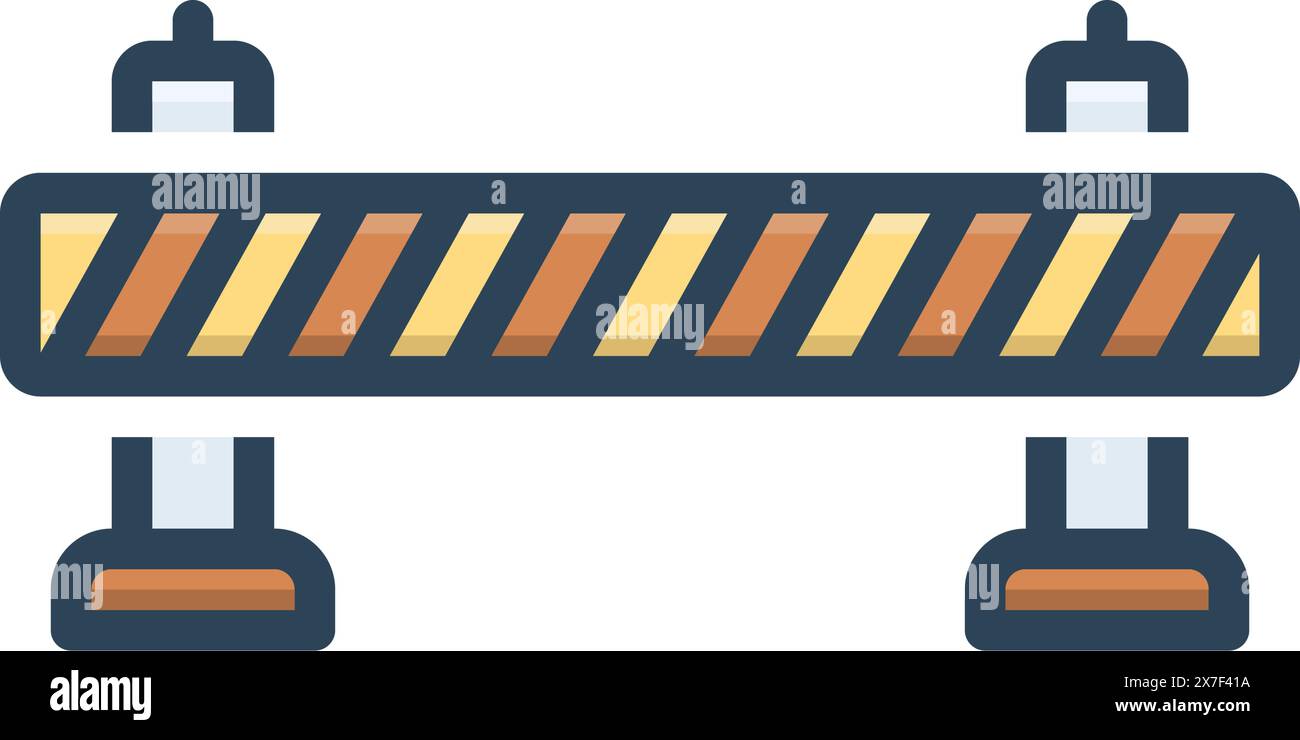 Icon for barrier, inhibition Stock Vector Image & Art - Alamy