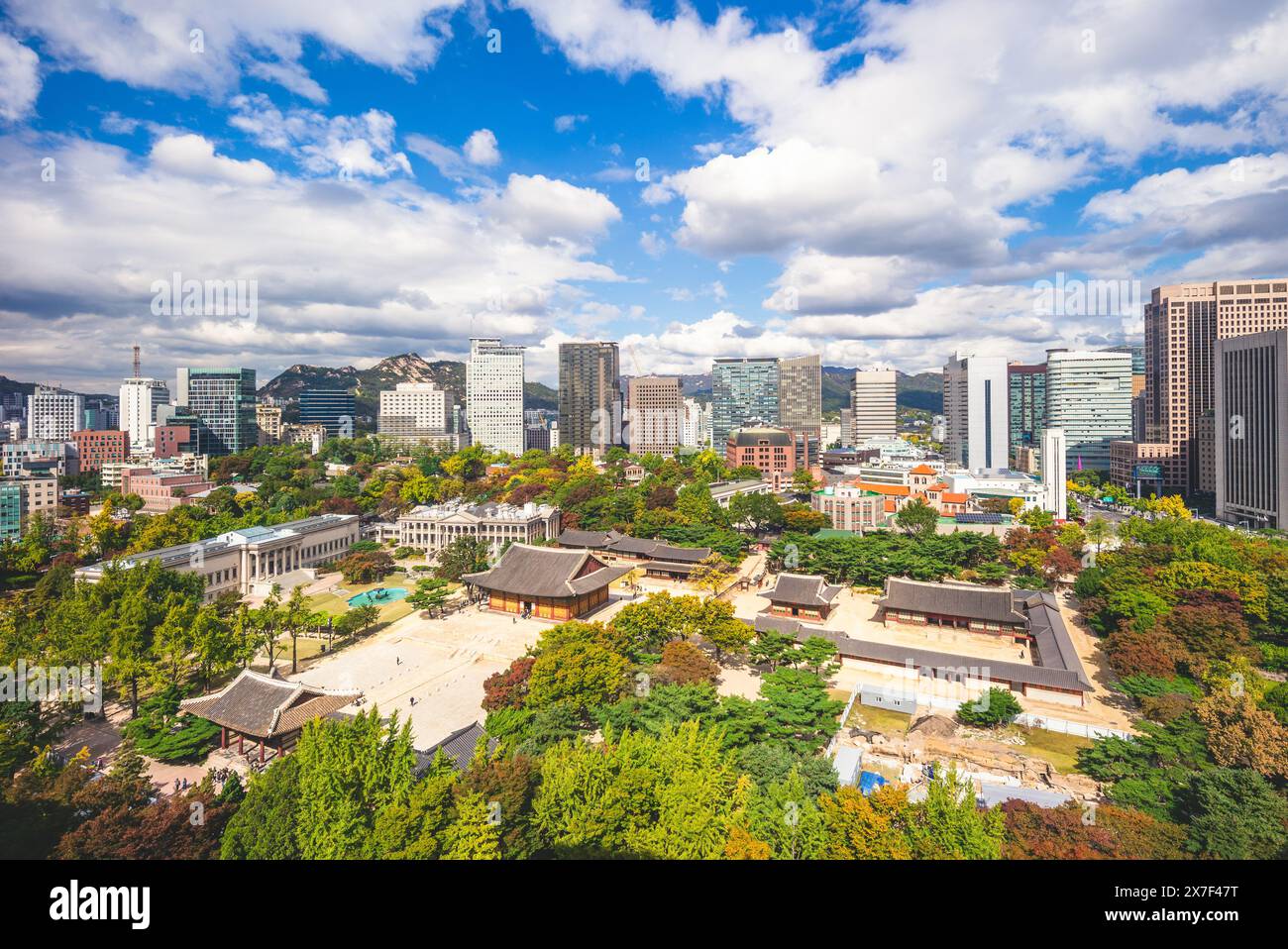 Deoksugung palace, aka Deoksu Palace, at seoul in south korea Stock ...