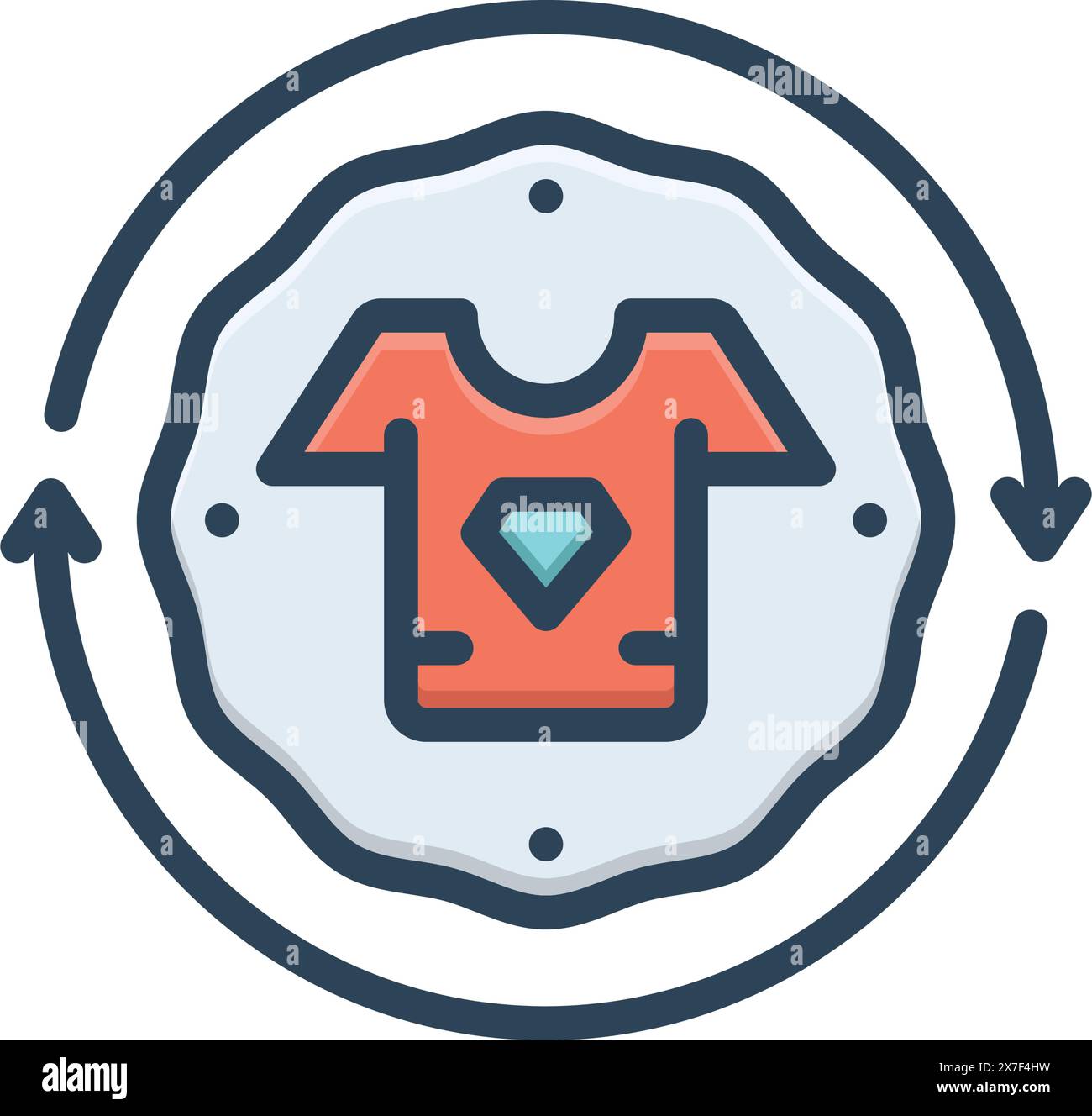 Icon for rebranding, garment Stock Vector Image & Art - Alamy