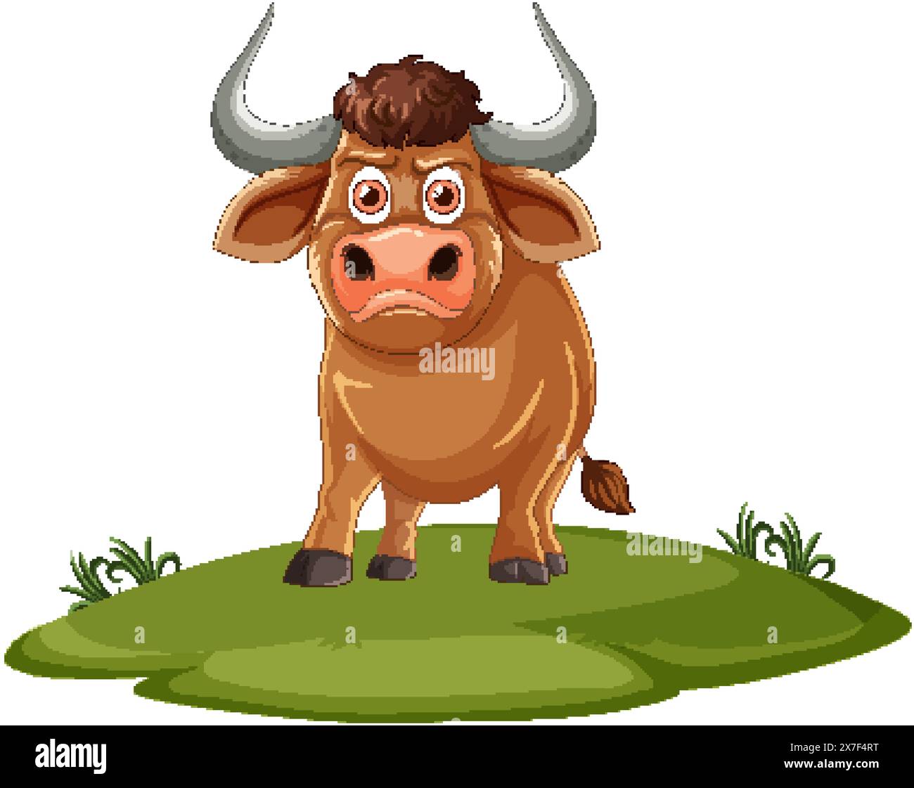 Standing on a field Stock Vector Images - Alamy