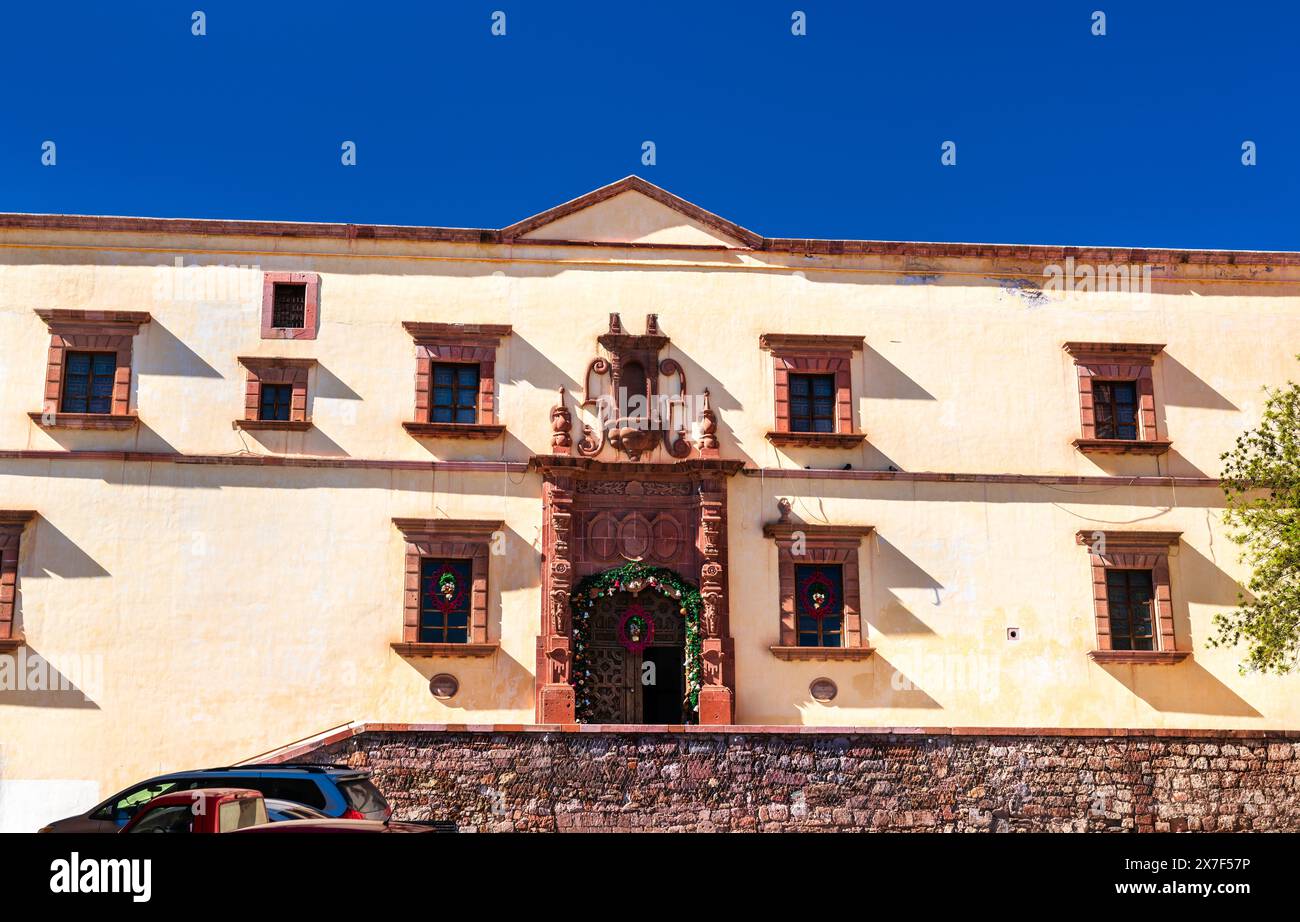 Pedro Coronel Museum in the old town of Zacatecas, Mexico Stock Photo ...