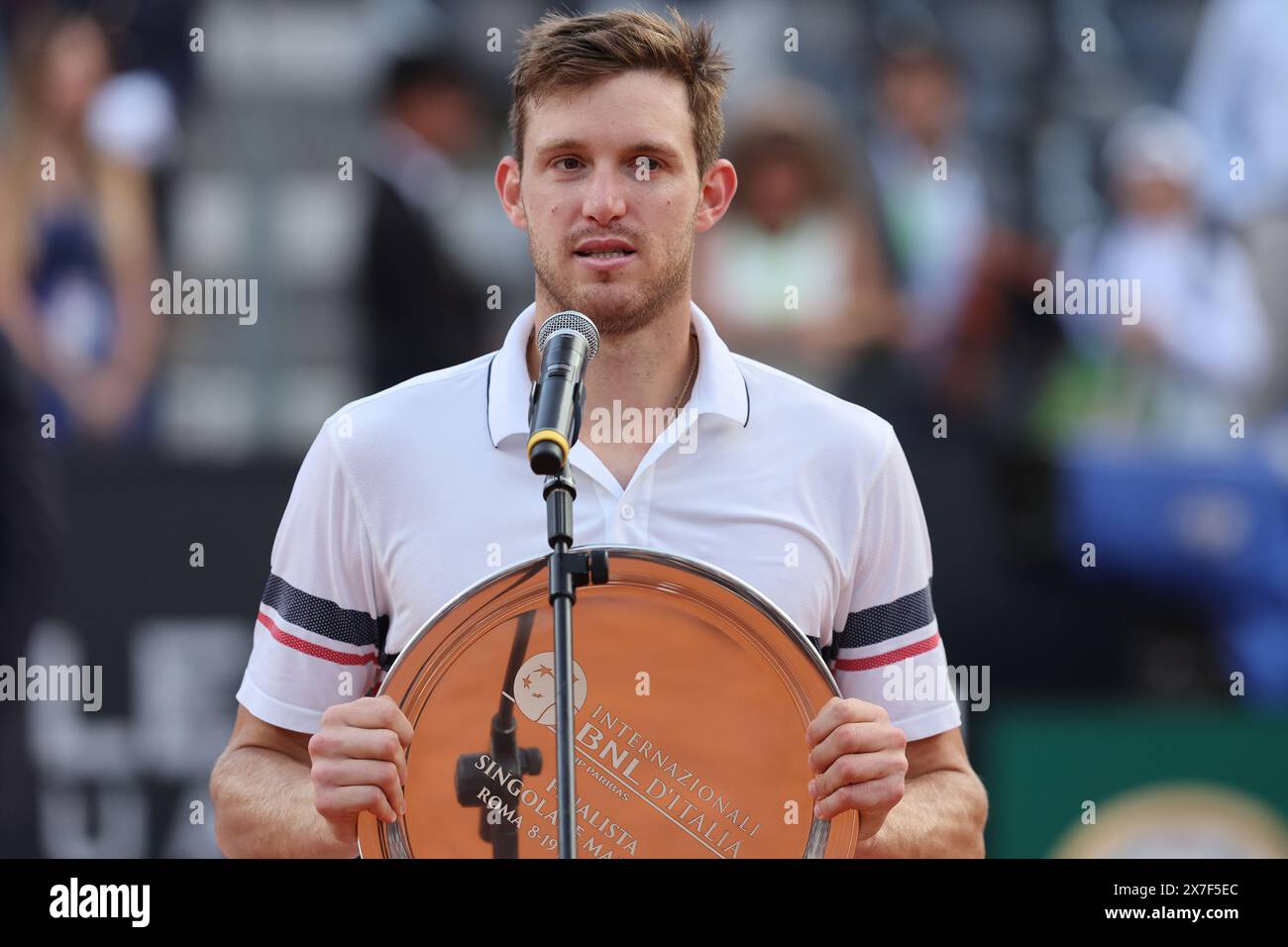 Rome, Italy 19.05.2024: NICOLAS JARRY (CHILE) during the trophy ...