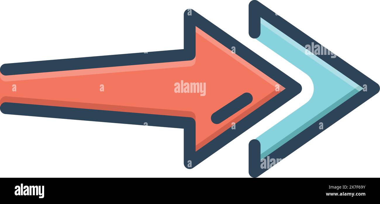 Icon for right, arrow Stock Vector Image & Art - Alamy