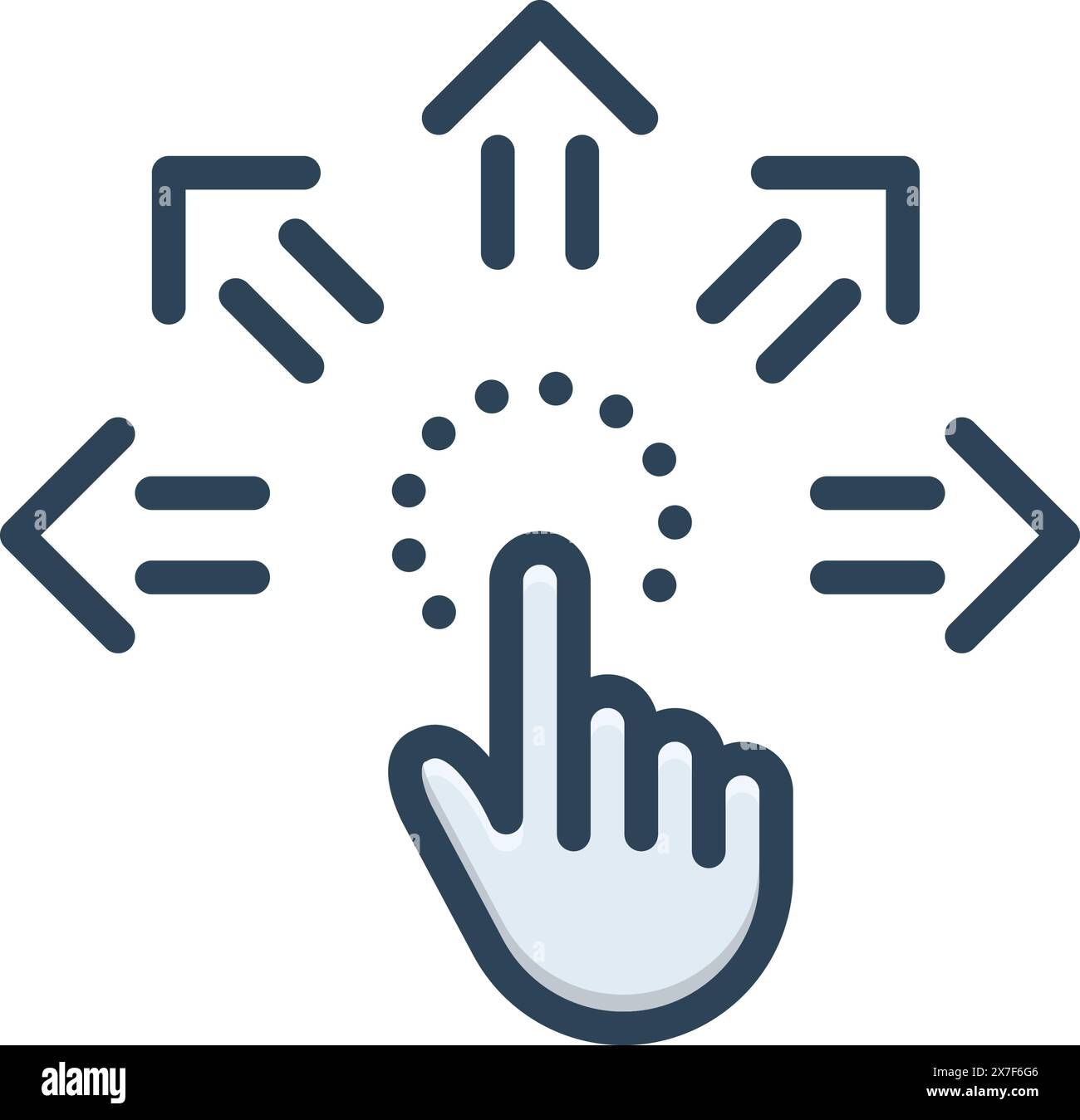 Move cursor icon logo hi-res stock photography and images - Alamy