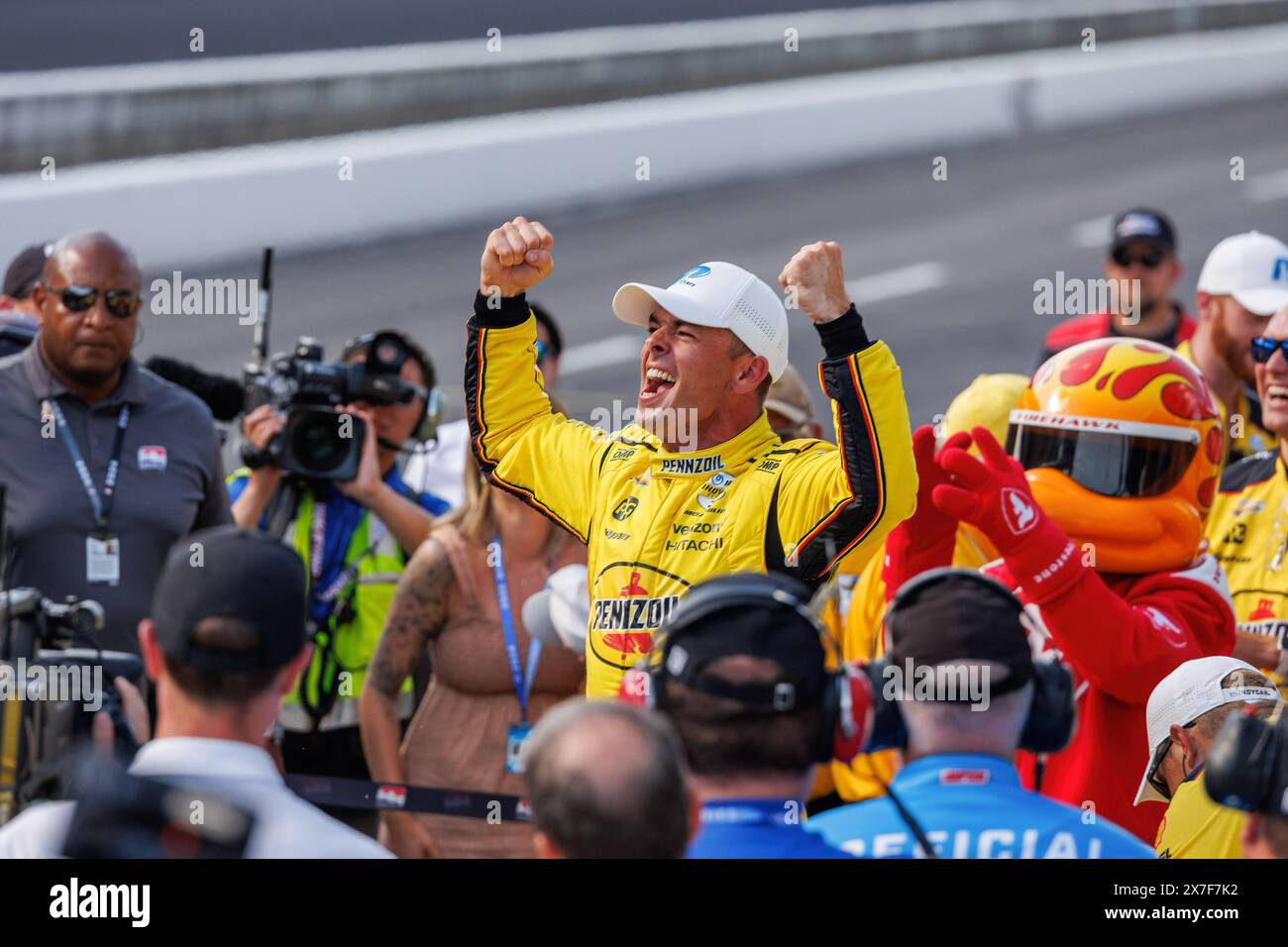 Indianapolis, United States. 19th May, 2024. Scott McLaughlin, of Team ...
