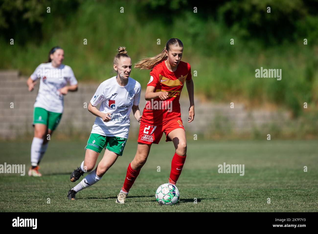 Naestved, Denmark. 18th, May 2024. Signe Antvorskov (27) of FC ...