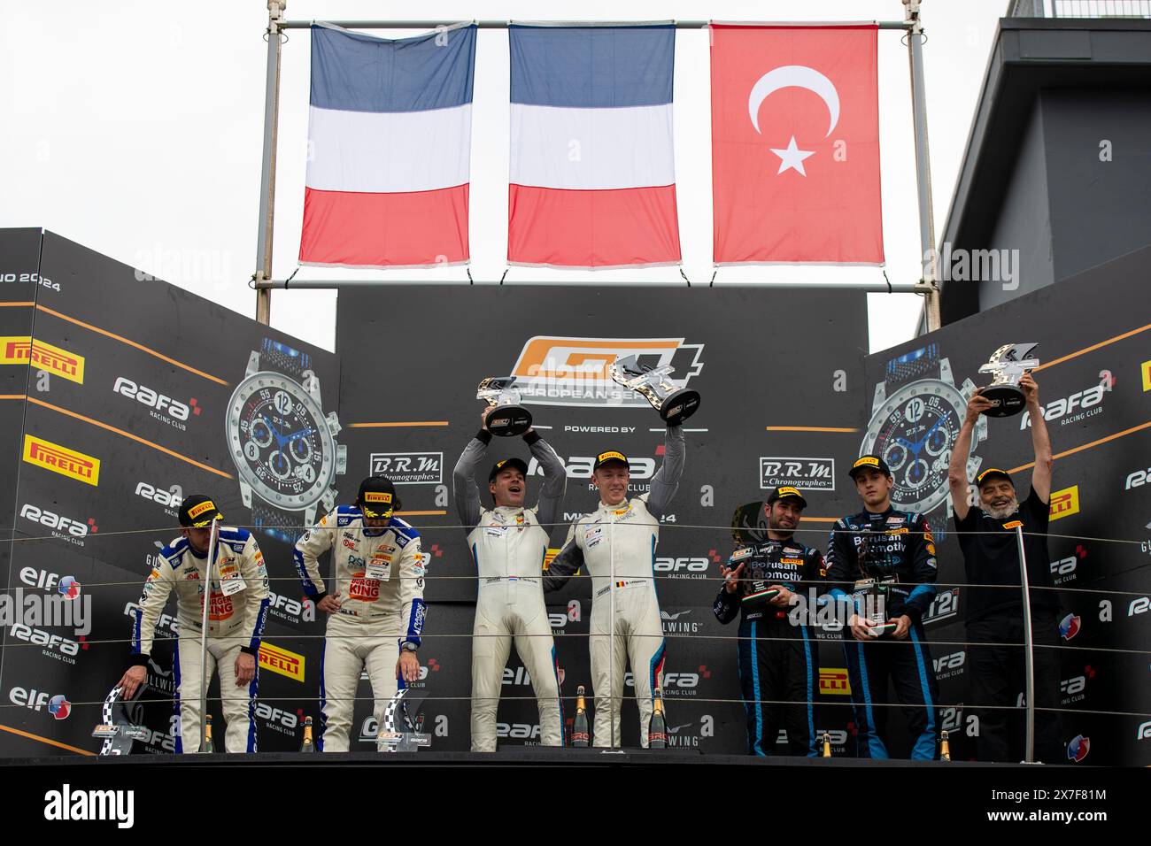 Podium LARICHE Benjamin (fra), Team Speedcar, Audi R8 LMS GT4, portrait ...