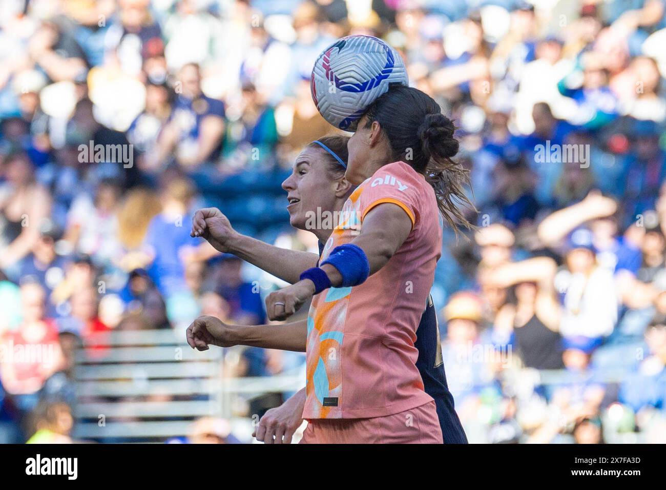 Seattle, Washington, USA. 18th May, 2024. Reign player VERONICA LATSKO ...