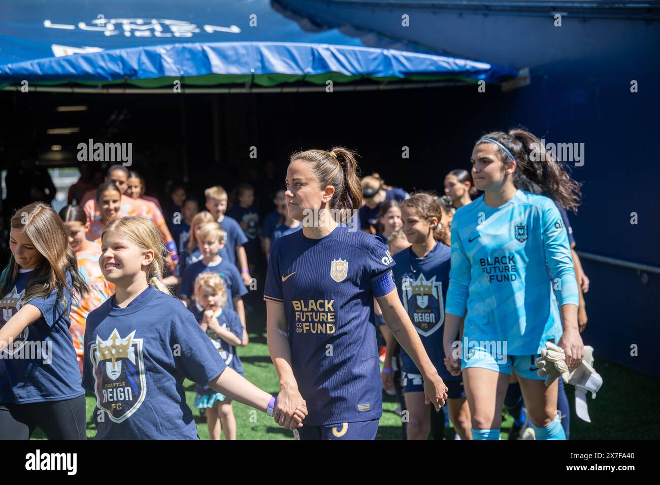 Seattle, Washington, USA. 18th May, 2024. Reign caption LAUREN BARNES ...