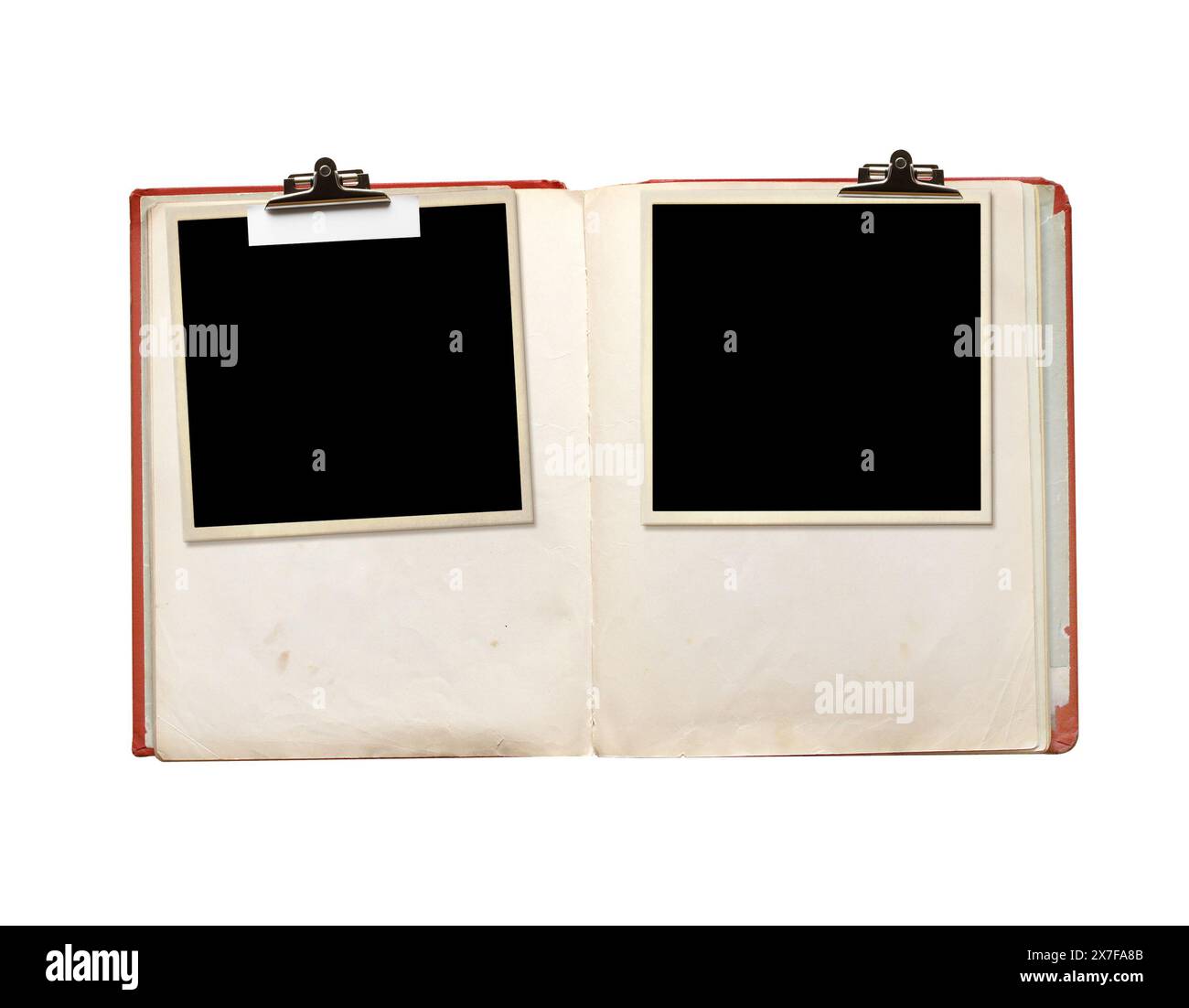 Old photos paper scrapbooking Cut Out Stock Images & Pictures - Alamy