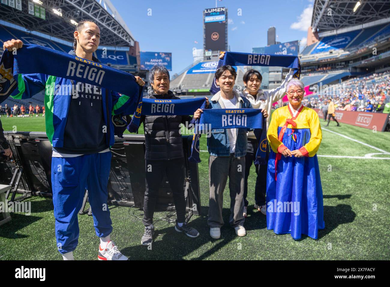 Seattle, Washington, USA. 18th May, 2024. Local ASIAN AMERICAN'S AND ...