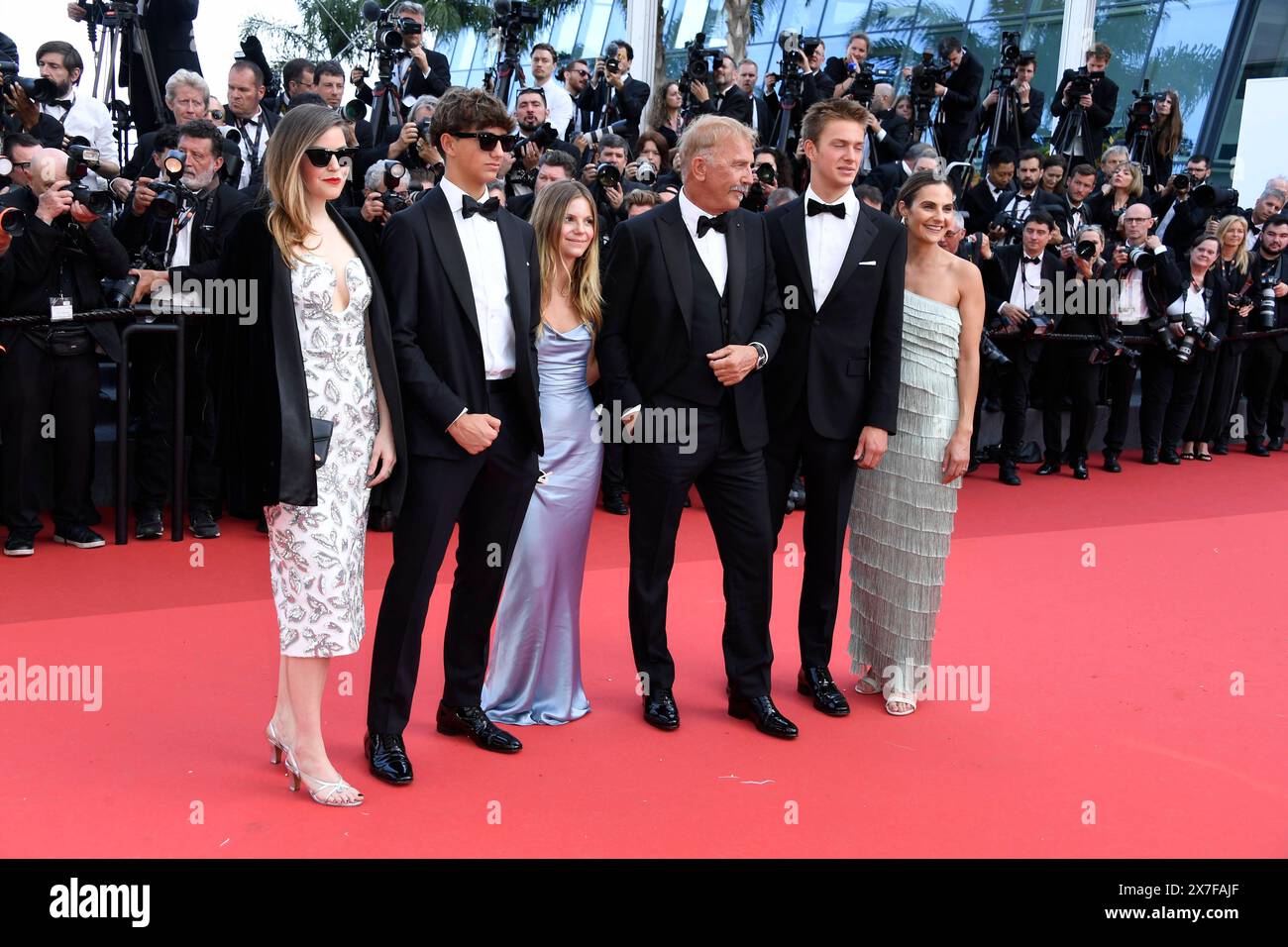 Lily Costner, Hayes Costner, Grace Avery Costner, Kevin Costner, Cayden ...