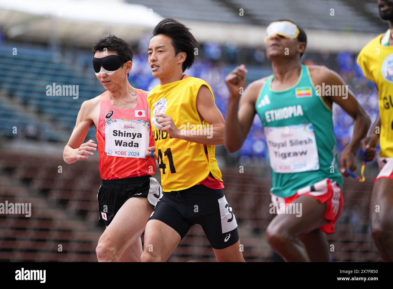Hyogo, Japan. 20th May, 2024. Shinya Wada (JPN) Athletics : Kobe 2024 ...