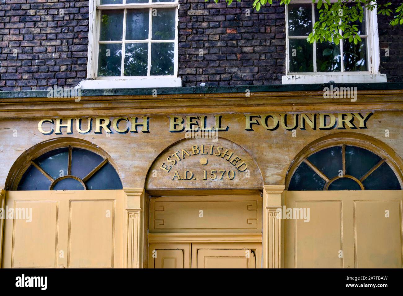 Church Bell Foundry, Whitechapel High Street, Borough of Tower Hamlets ...
