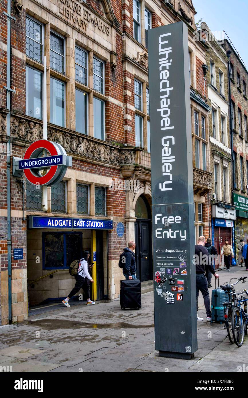 Passmore Edward’s Library, Whitechapel High Street, Borough of Tower ...