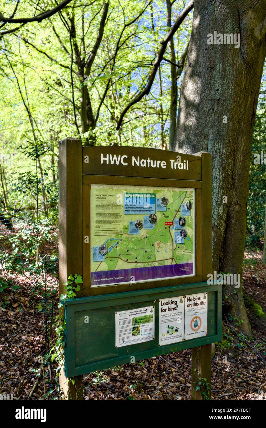 Harrow Weald Common, Borough of Harrow, London, England, UK Stock Photo ...