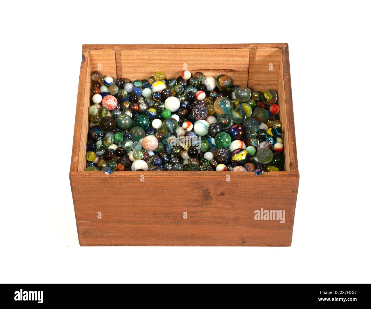 Collection of old glass marbles, isolated on white Stock Photo - Alamy