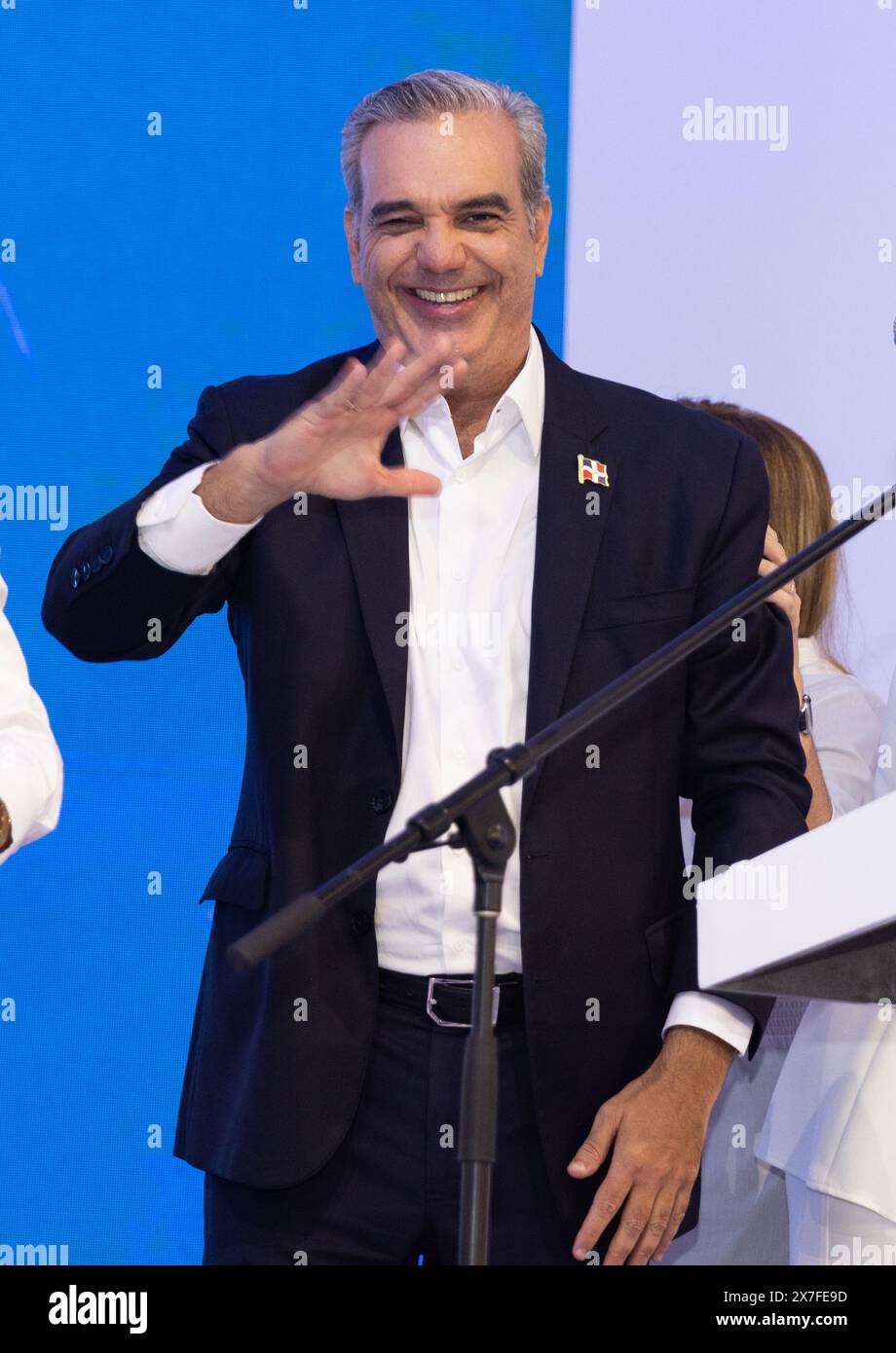 Santo Domingo, Dominican Republic. 19th May, 2024. Luis Abinader ...