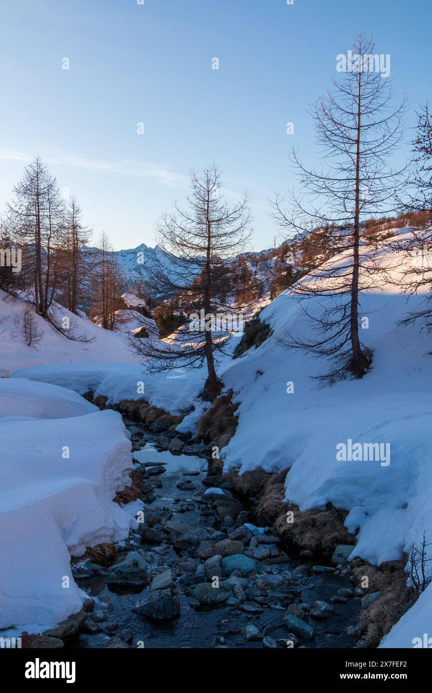 Cold mountain stream flows hi-res stock photography and images - Alamy