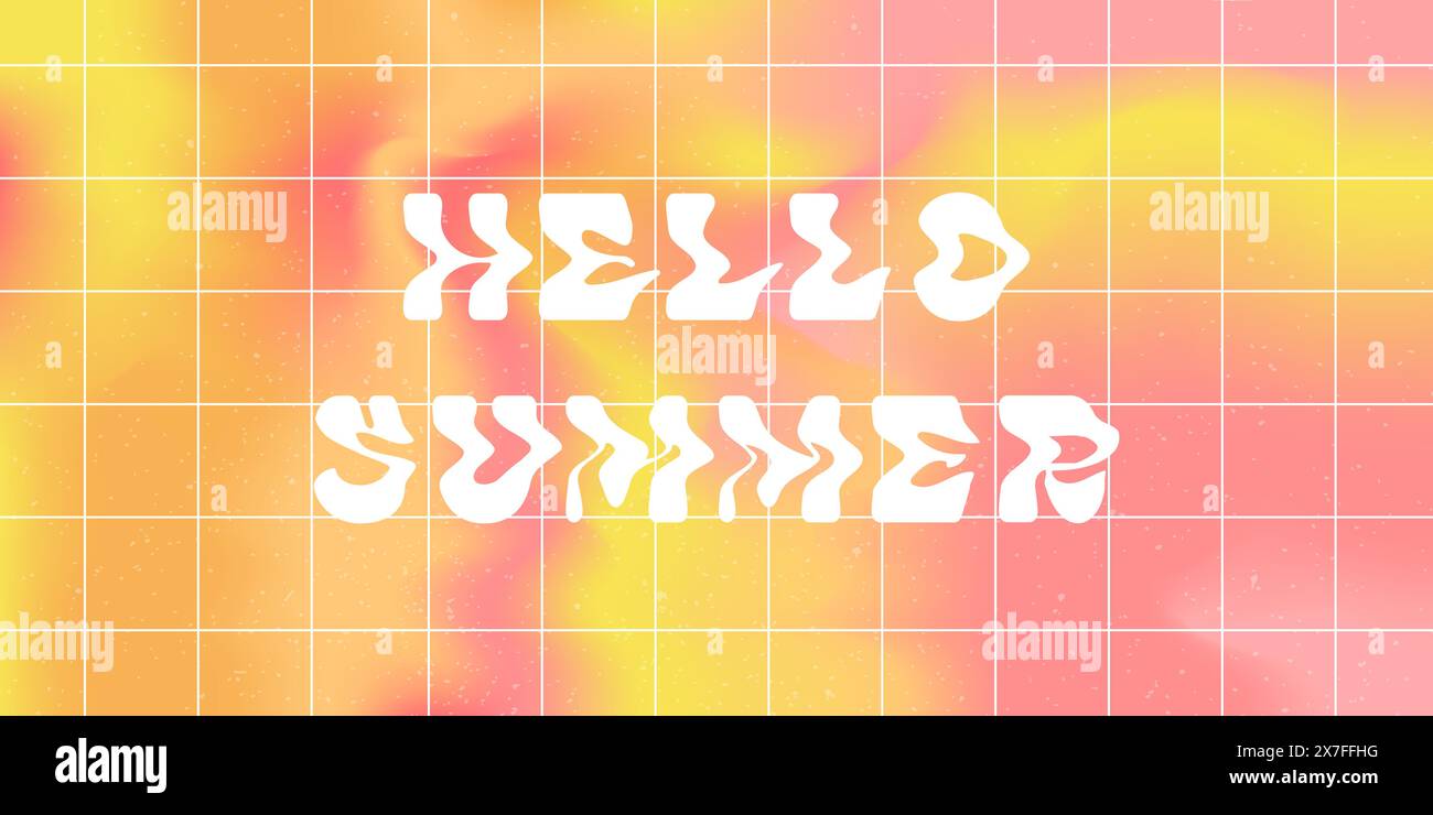 Summer abstract liquid background layout Stock Vector Image & Art - Alamy