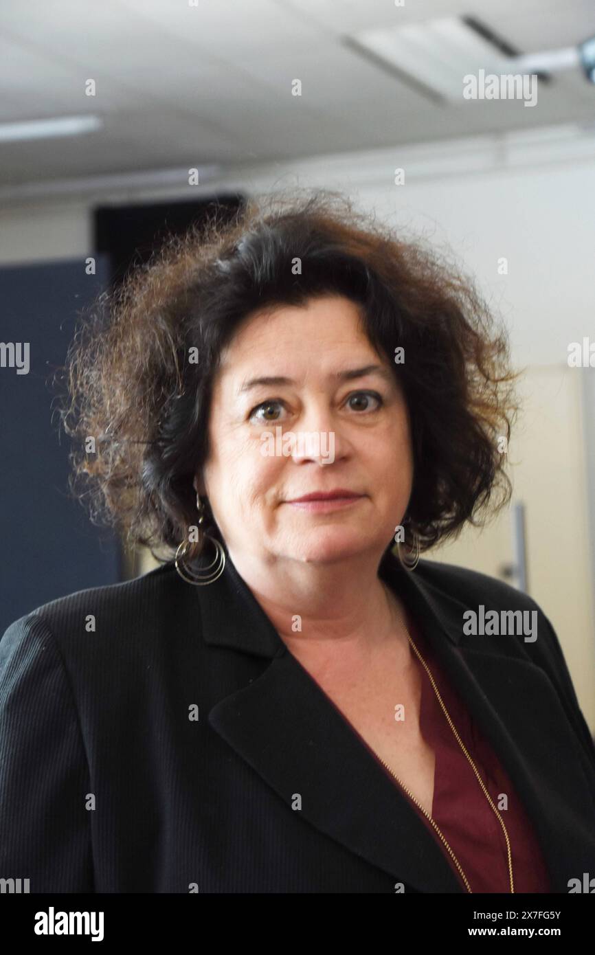 Almut Wagner Chefdramaturgin Muenchen 16.05.24 Residenztheater PK-Spielplan 24-25 Praesentation ...